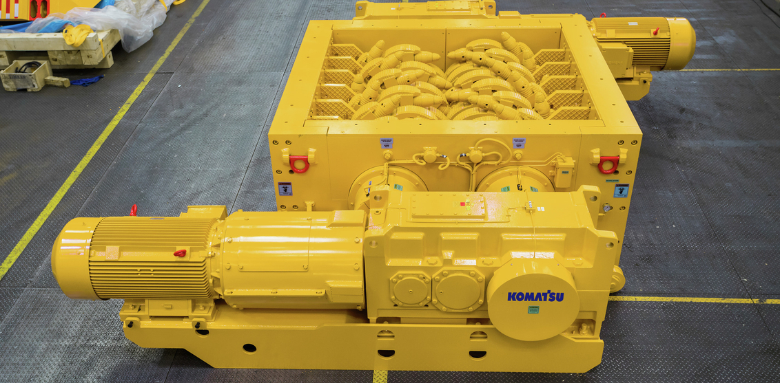 Komatsu Sizers: crushing technology built for flexibility - Africa Mining and Engineering Review