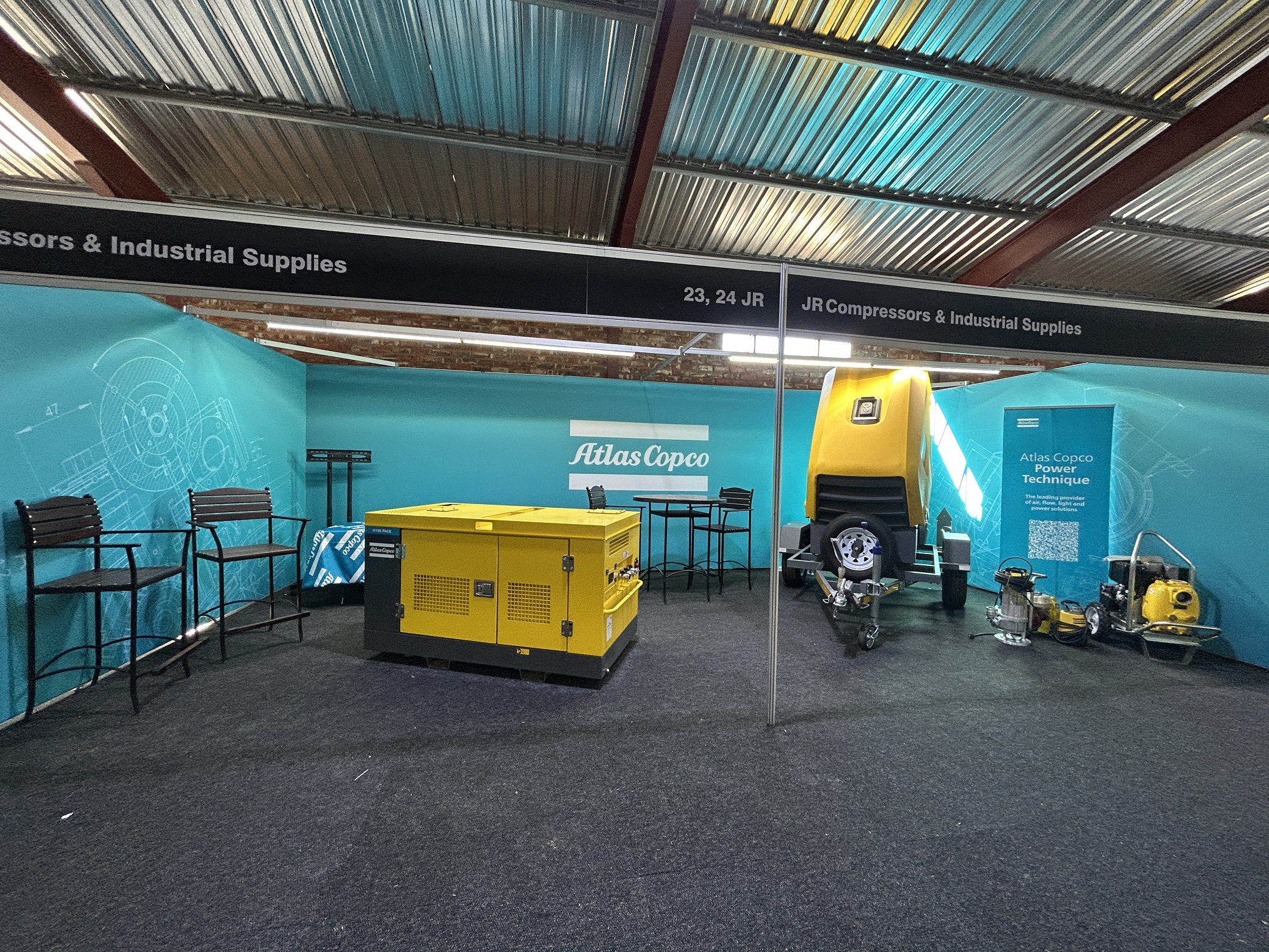 Atlas Copco Power Technique and JR Compressors demonstrate the strength ...