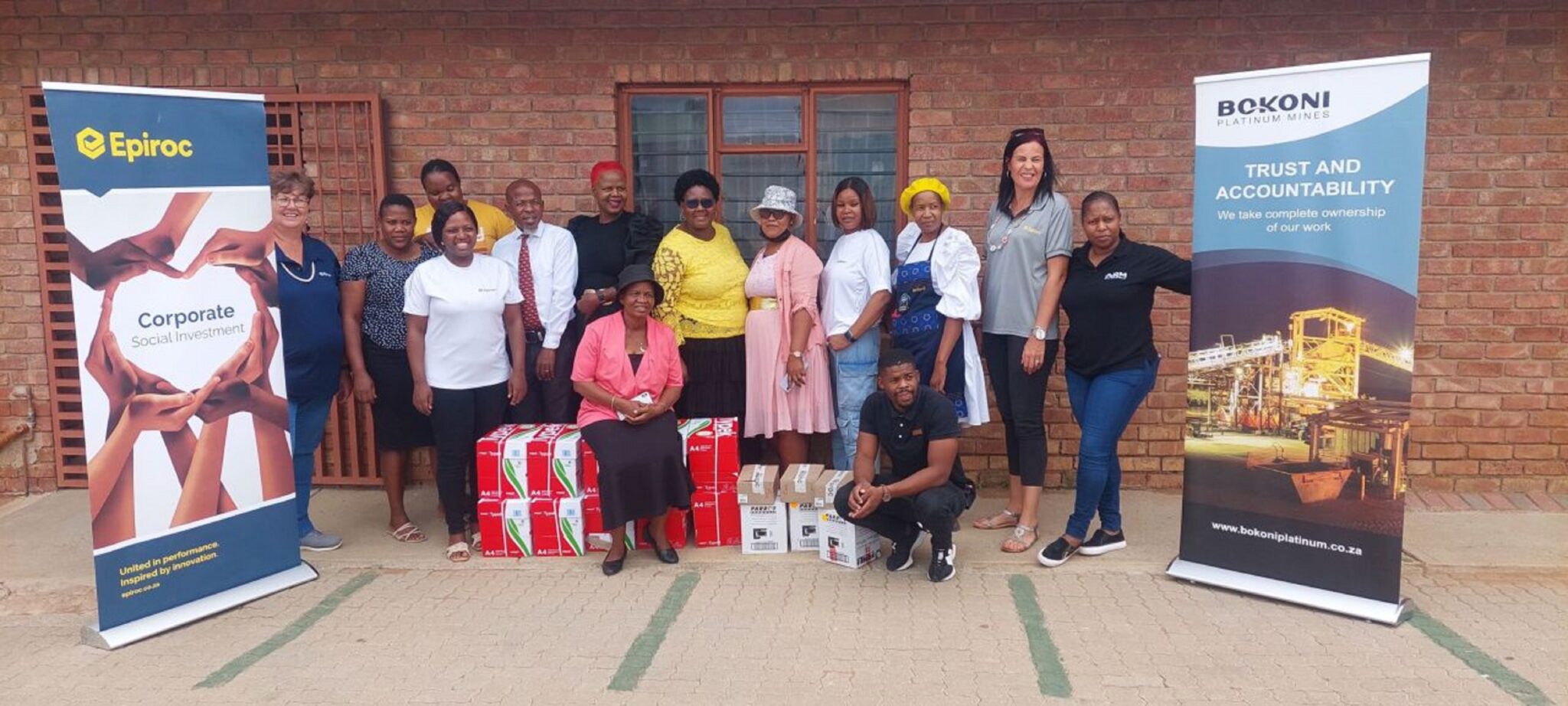 Epiroc supports underprivileged schools, paving the way for tomorrow’s leaders - Africa Mining ...