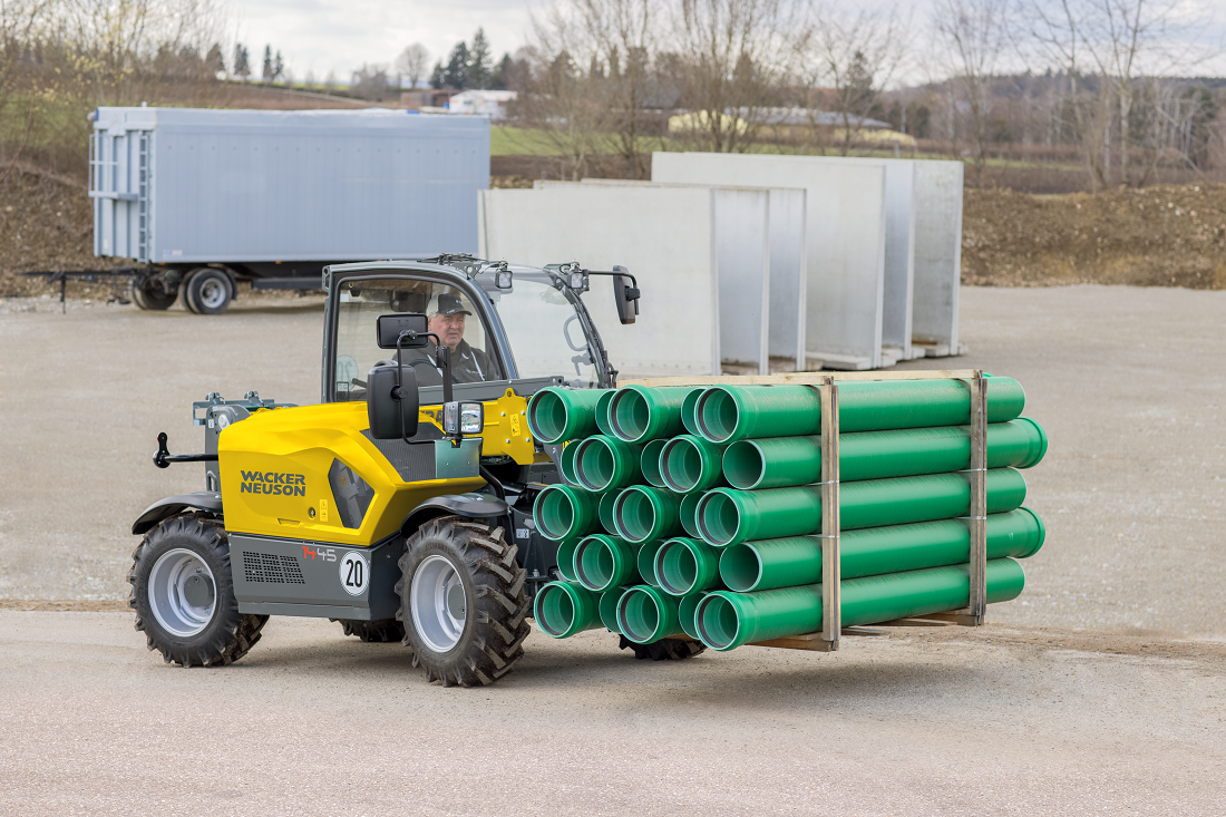 Wacker Neuson telehandlers flex their muscle with powerful strong-arm ...