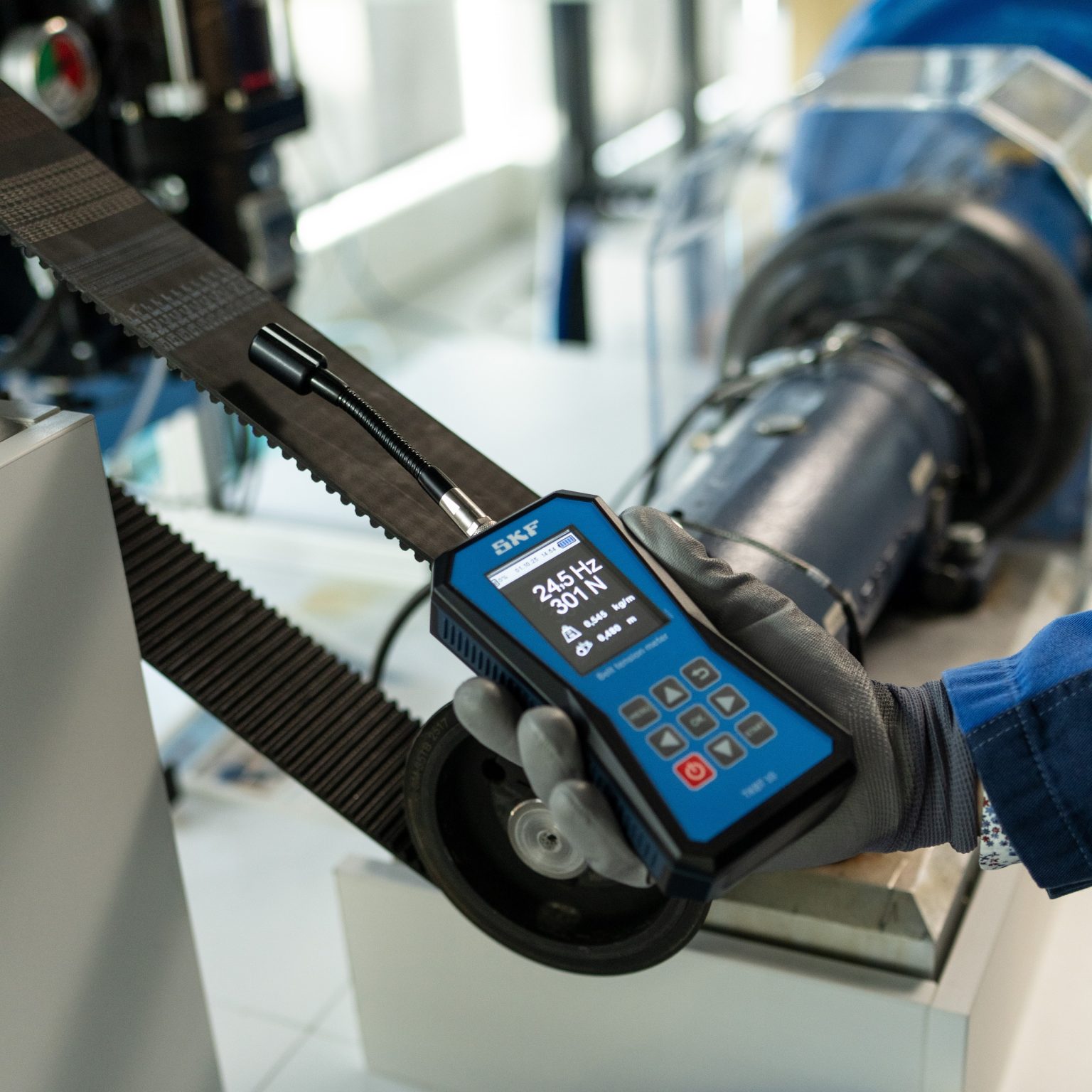SKF TKBT 10 Belt Tension Meter delivers precision, drives peak ...